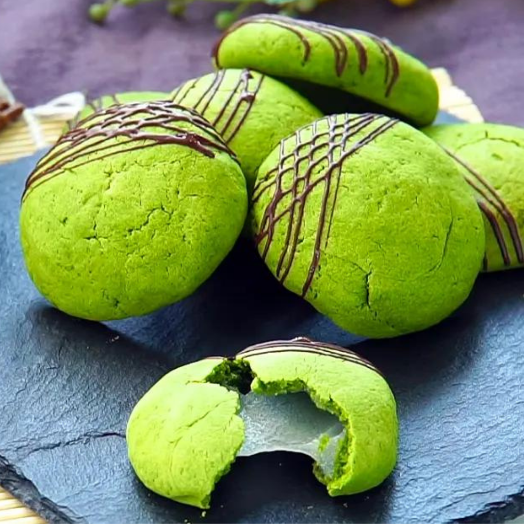Matcha Mochi Cookies – Zen Tea Leaf