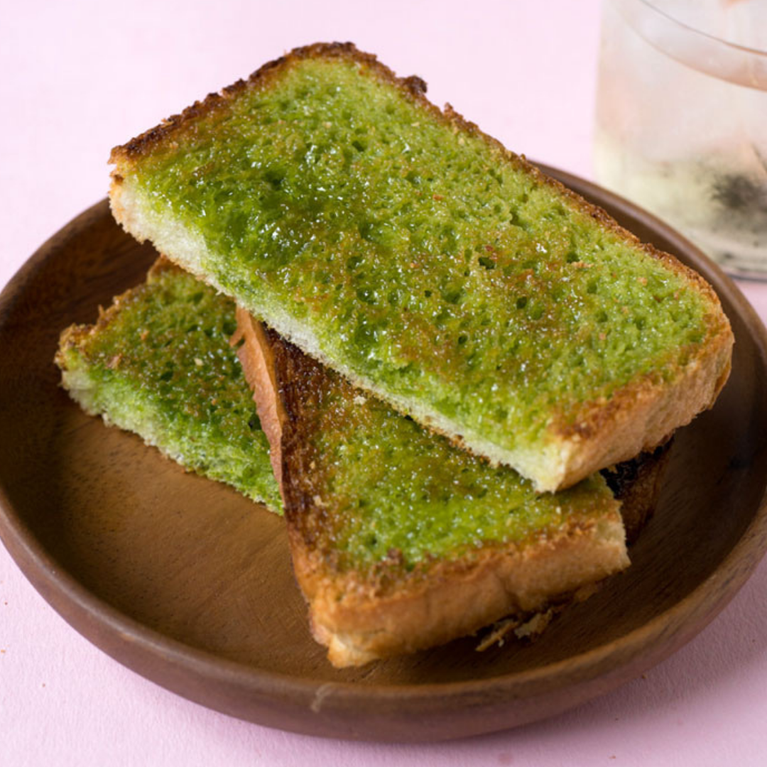 Matcha Sugar Toast – Zen Tea Leaf